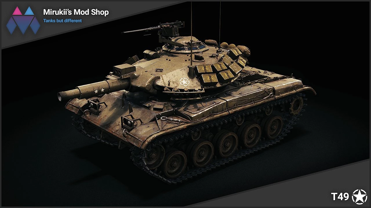 Mirukii's T49 Remodel 1.10.0.0-0 - WoT
