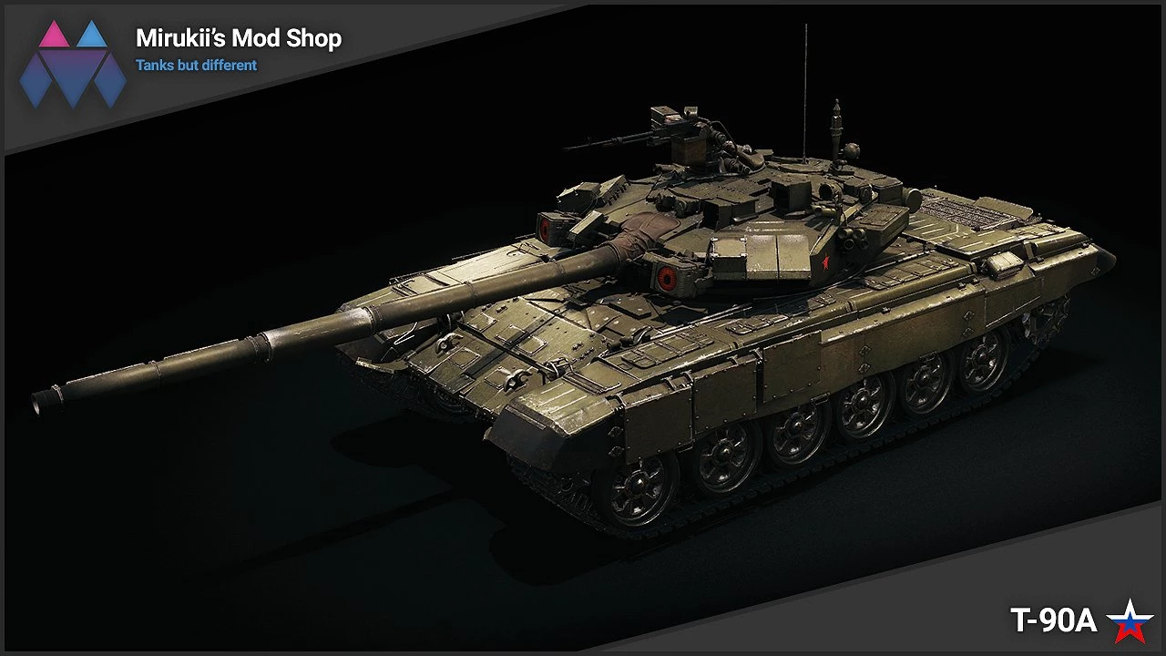 Mirukii's T-90A Remodel (Obj. 140 Replacement) 1.10.0.0-0 - WoT