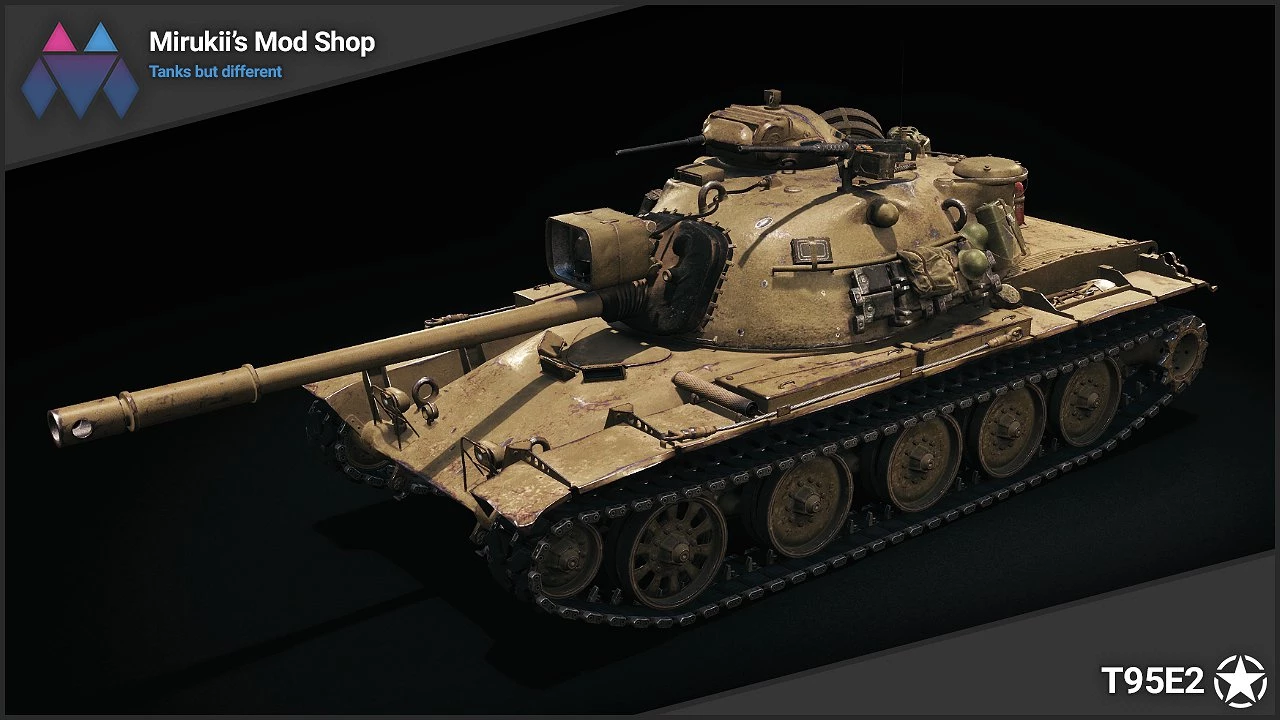 Mirukii's T95E2 Remodel 1.10.0.0-0 - WoT