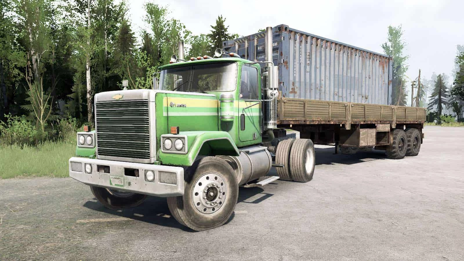 Chevrolet Bison 4×2 Truck 1 - MudRunner