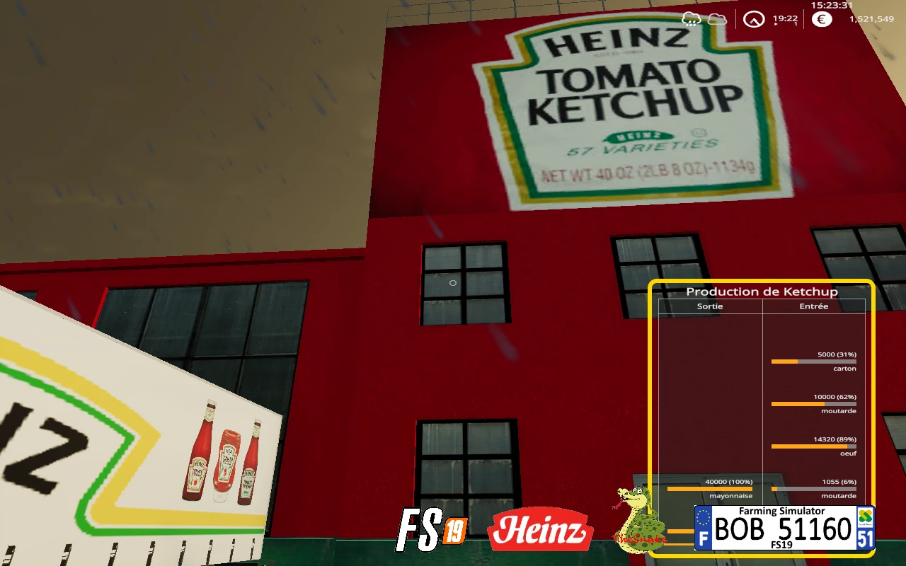 FS19 KetchupFactory 1.0.5 - FS 19