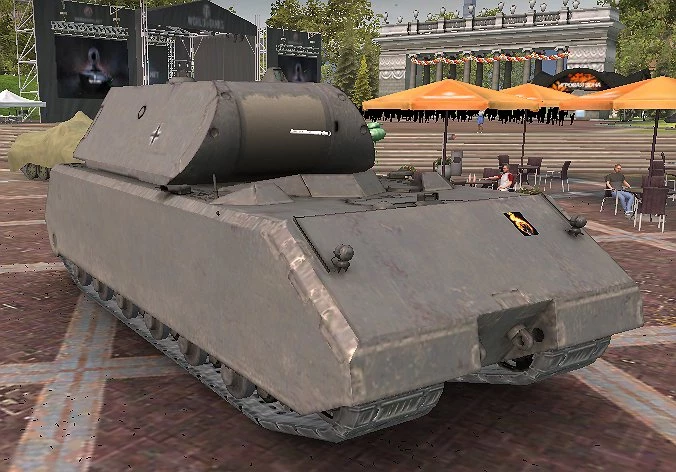 Maus Remodel (GUN TKS) 1.0.2.4++ - WoT