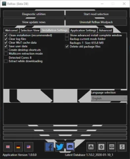 Relhax Modpack (OMC 2.0) 1.1.1.0 - WoT