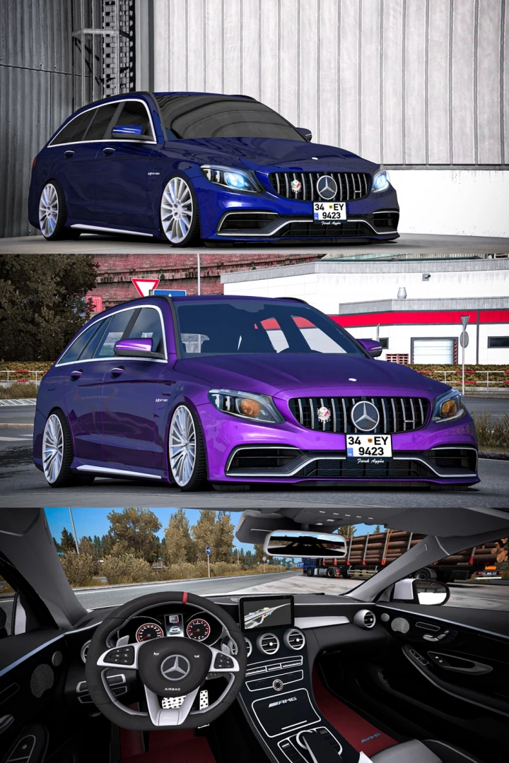 Mercedes Benz C63s v2.5 - ATS