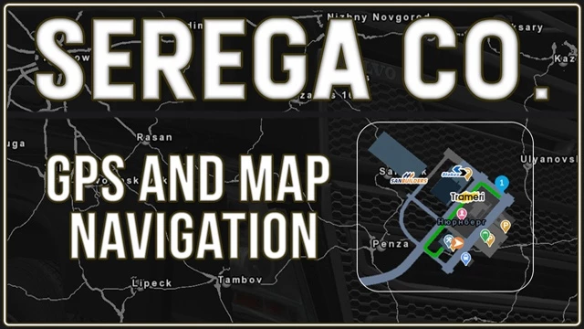 GPS and Map Navigation Mod ATS v1.0 - ATS