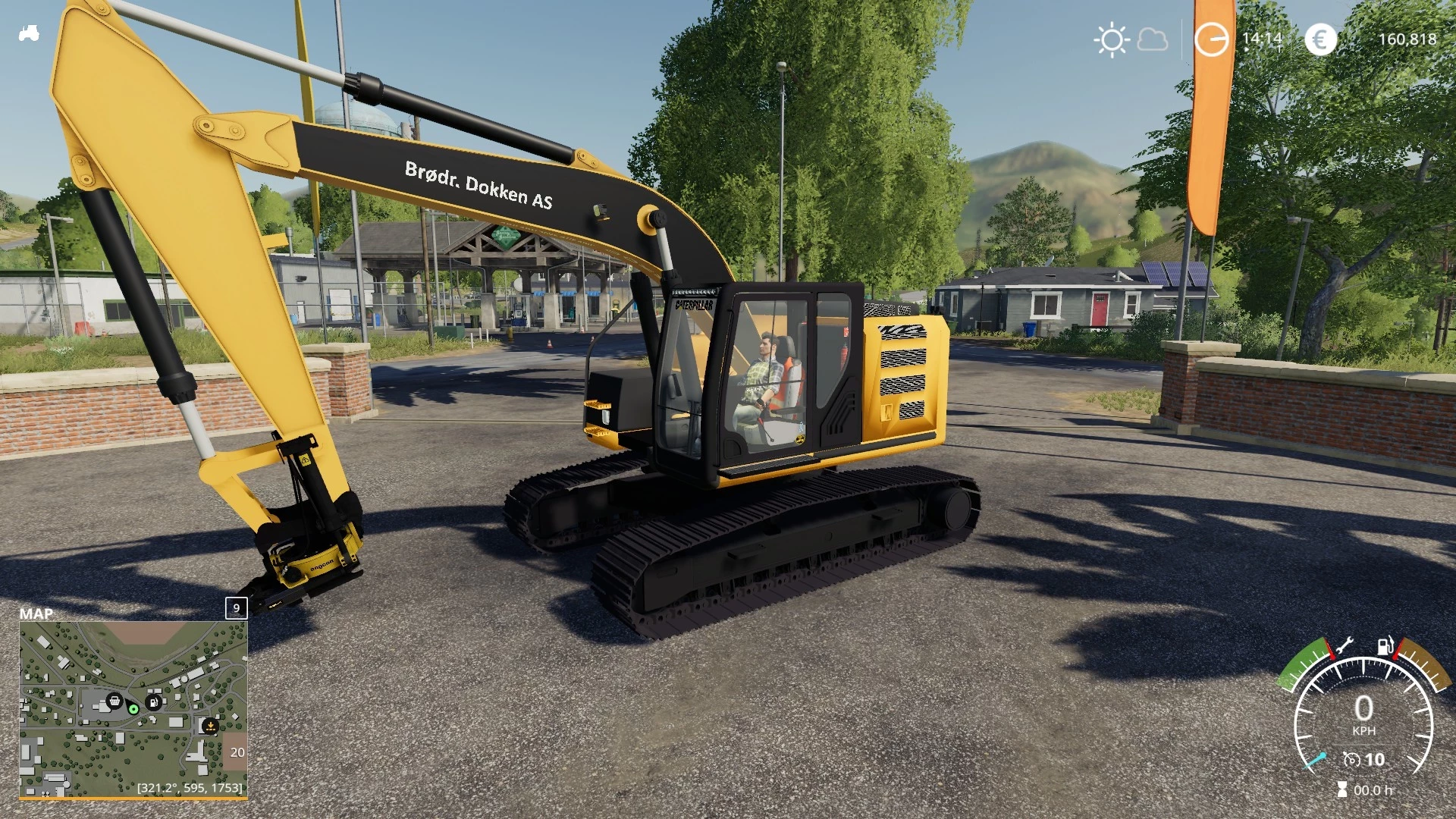 CAT 320EL v 1.0 - FS 19
