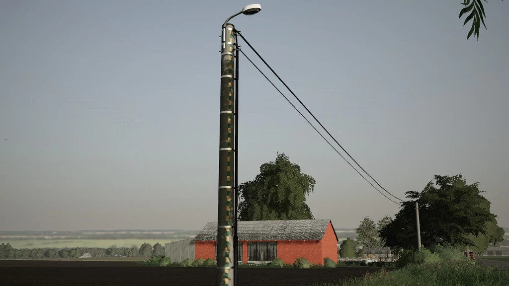 Concrete Electric Poles Pack (Prefab) v 1.0 - FS 19