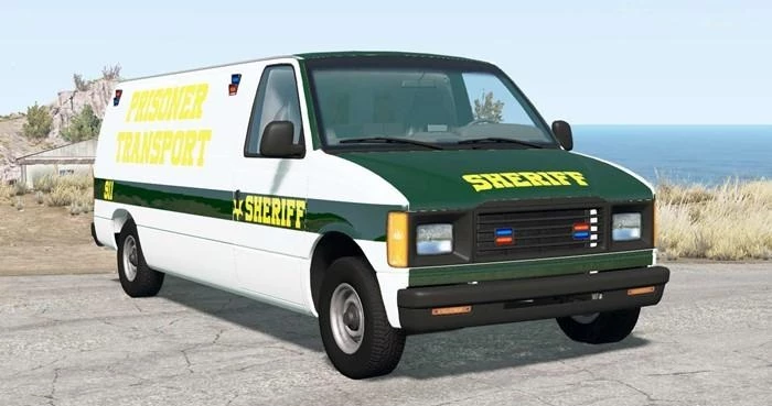 Gavril H-Series Prison Van 1 - BeamNG.drive