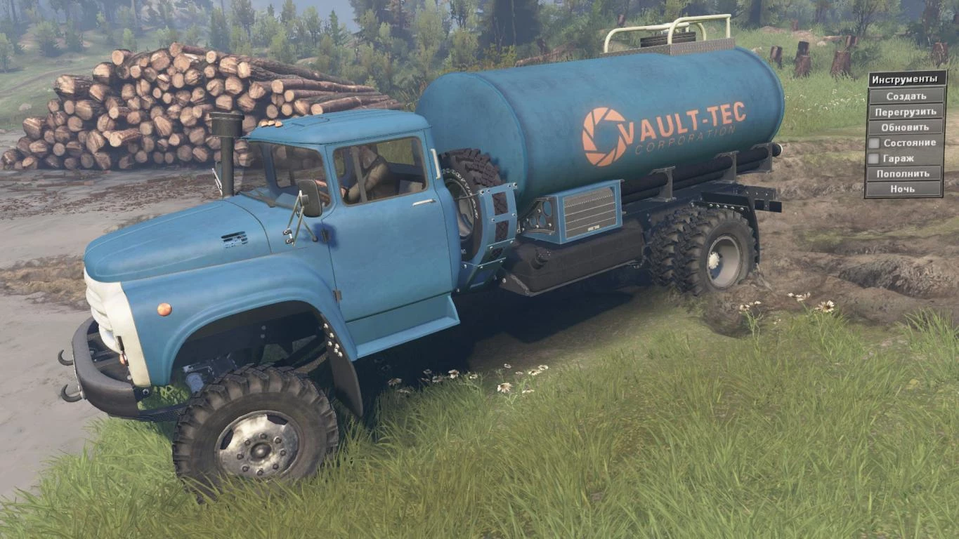 Textures for Zil 130P 4x4 1 - Spintires
