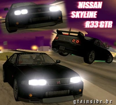 Nissan Skyline R33 GTR - GTA: SA