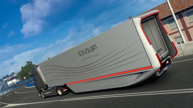 DAF Skin for MB AeroDynamic Trailer 1.0 - ETS 2