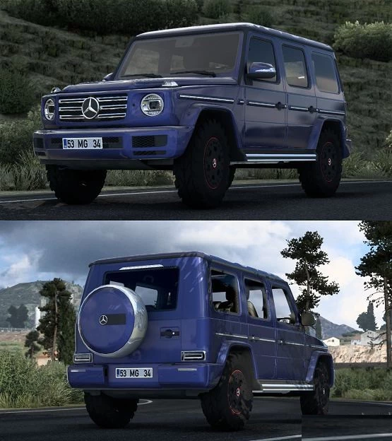 Mercedes Benz G500 2019 v2.0 - ATS