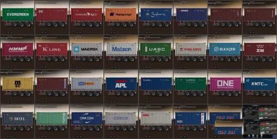 Shipping Container Cargo Pack 2 - ETS 2