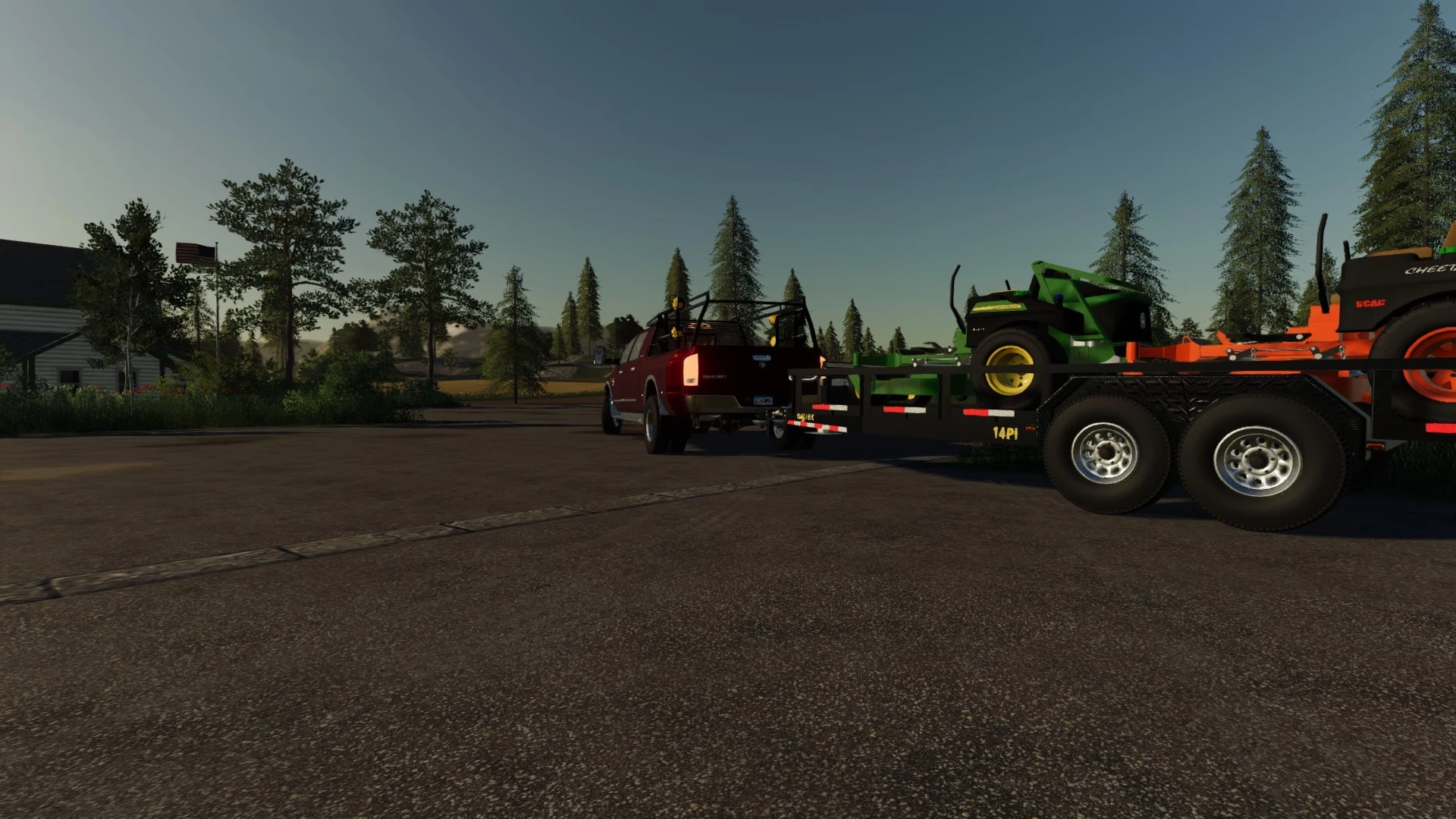 2008 Ram 3500 Mega Cab lawncare v 1.0 - FS 19