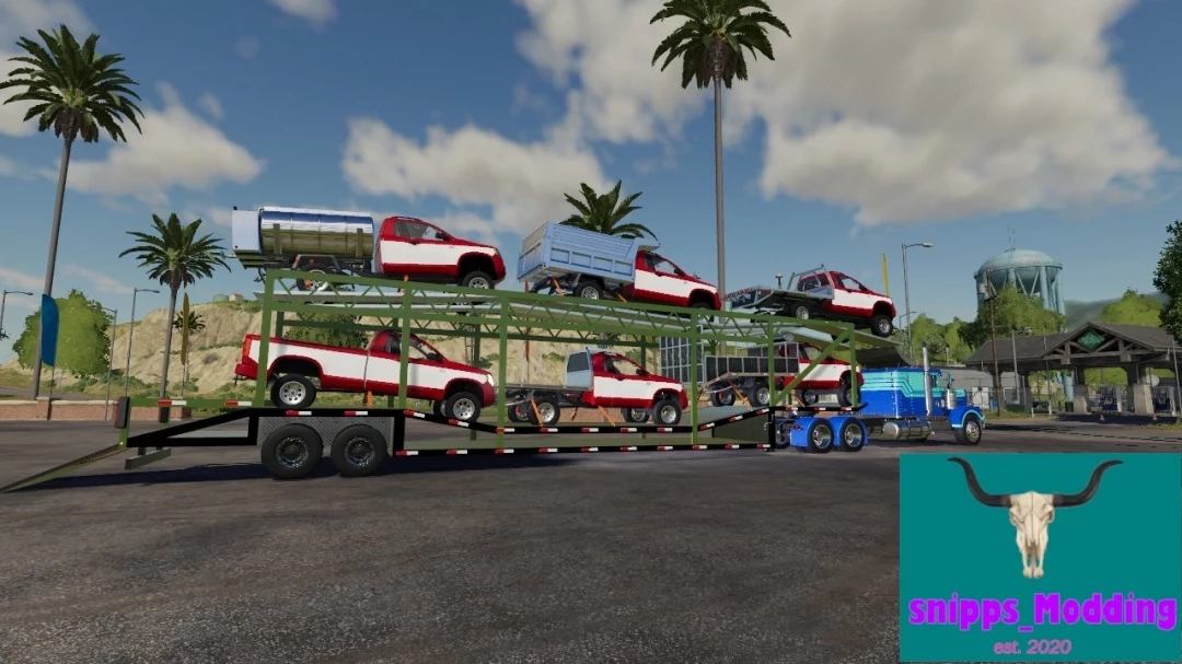 Car trailer fixed v 1.0.1 - FS 19