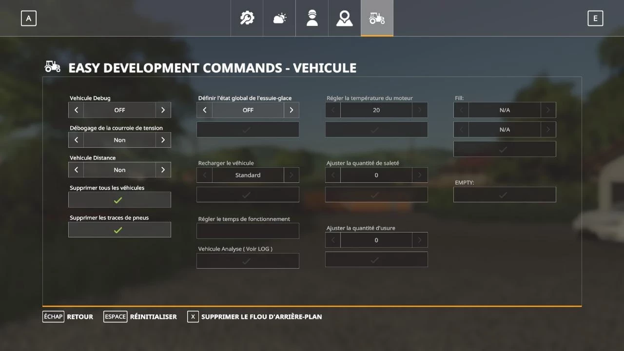 French Easy Development Controls 2 v 1.0 - FS 19