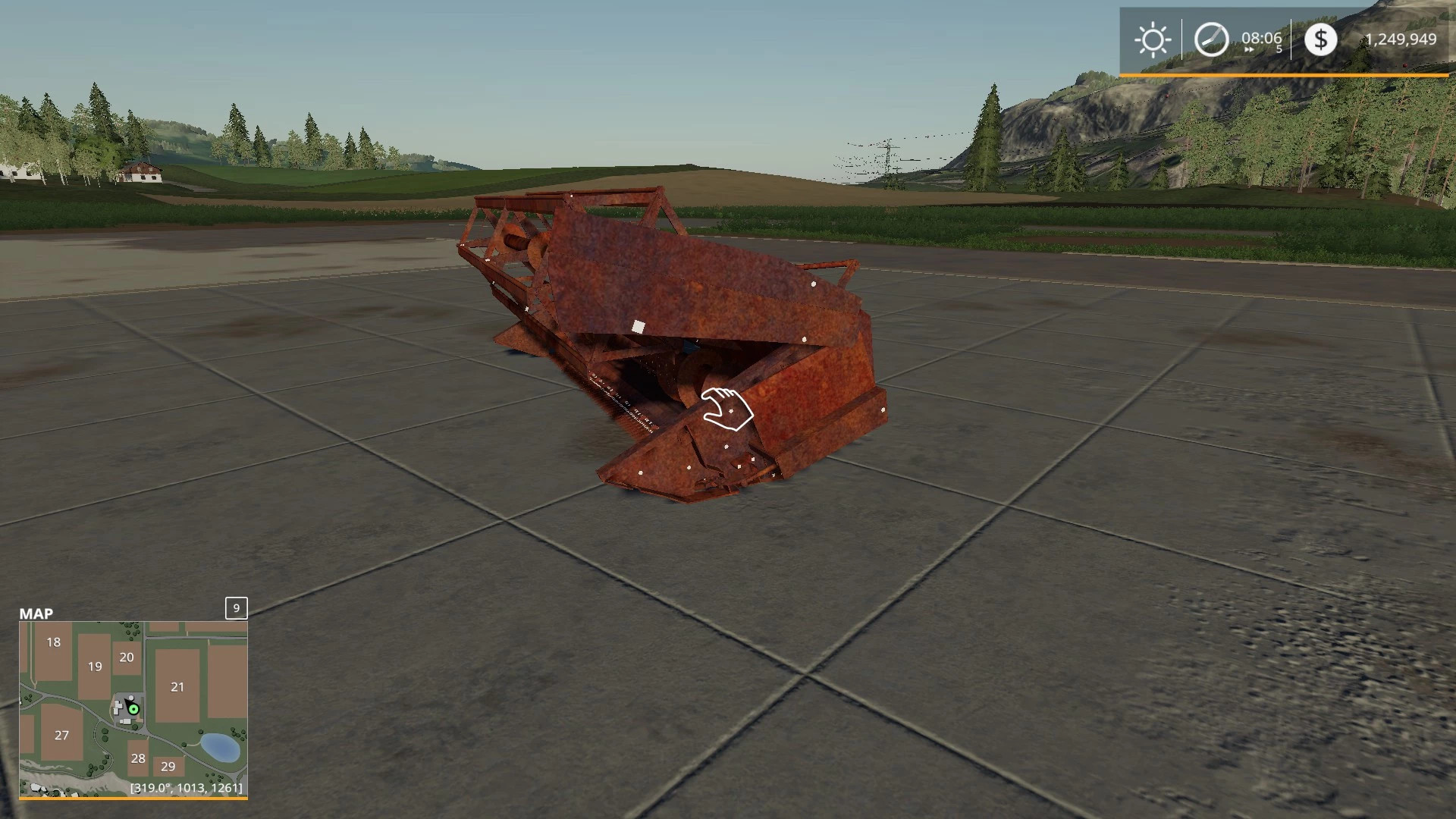 Rusty Old Header v 1.0 - FS 19
