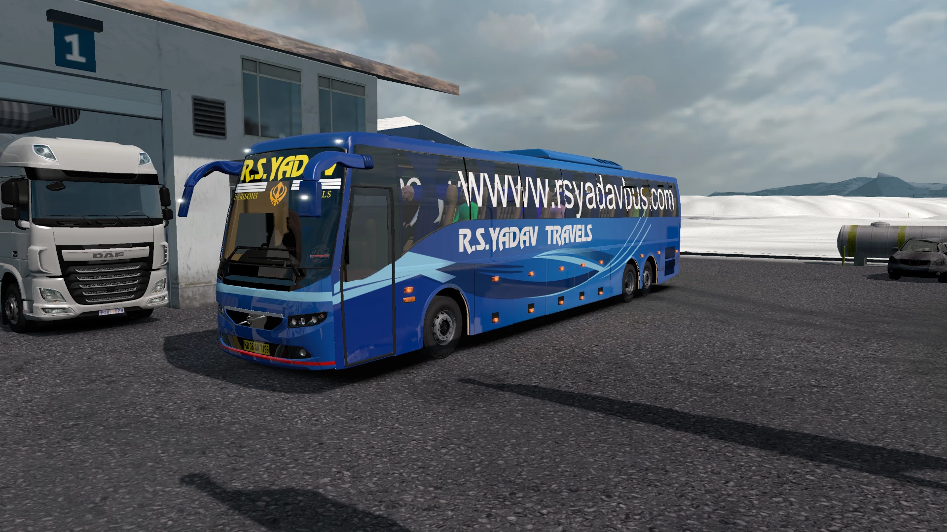 BMI B11r Volvo Skin Pack by Repaintworks 1.0 - ETS 2
