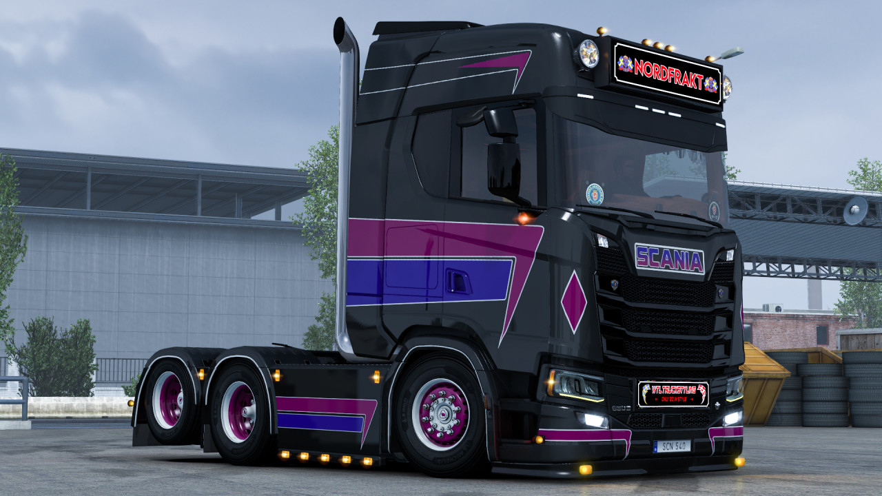 WFTruckstyling Nitteberg Scania S Skin 1.40 - ETS 2