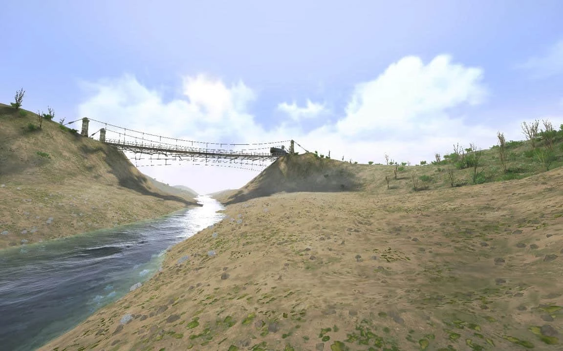 Suspension bridge for SpinTires and MudRunner editors 1.0 - MudRunner