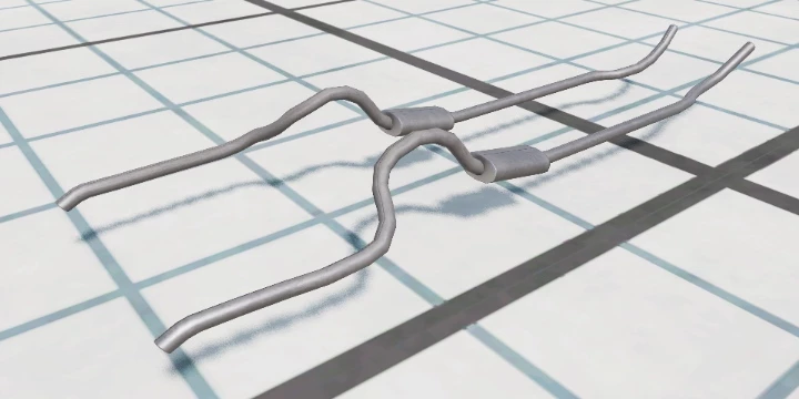 TUNABLE EXHAUSTS 2.0 - BeamNG.drive