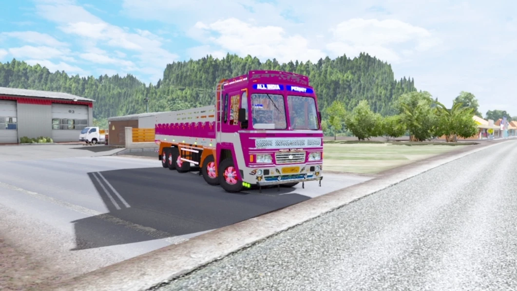 Lorry Skin release please splupport Ashok leyland lorry - ETS 2