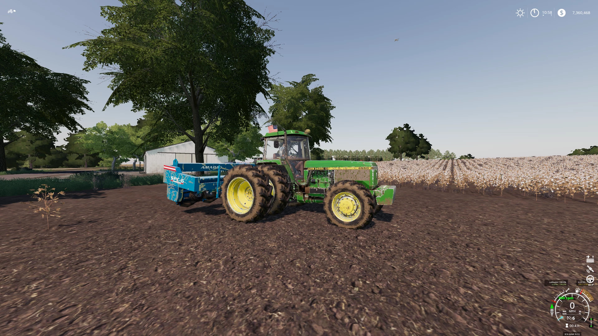 Amadas Cotton Stalk Puller v 1.0 - FS 19