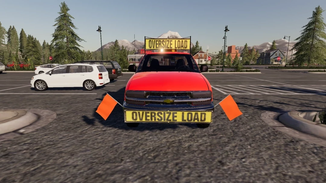 Chevy S10 Oversize Load/Pilot Car v 1.0 - FS 19