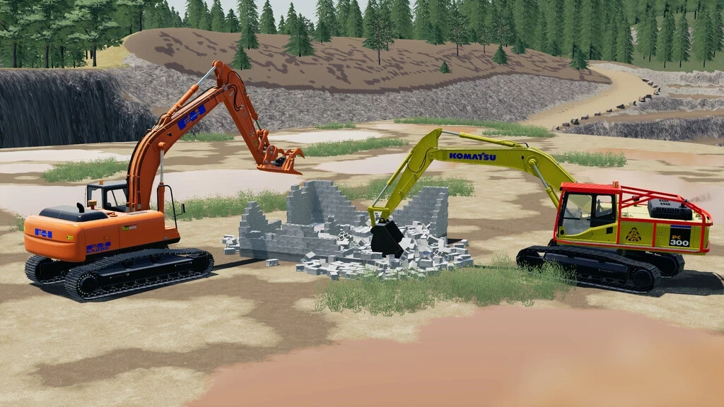 Demolishable Dynamic House v 1.0 - FS 19