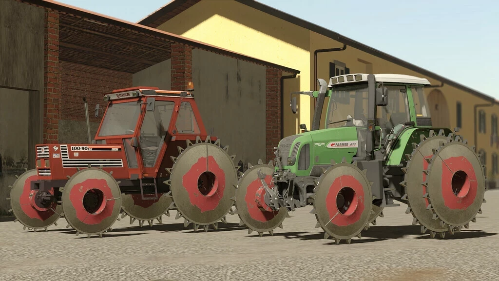 Iron Wheels (Prefab) v 1.1 - FS 19
