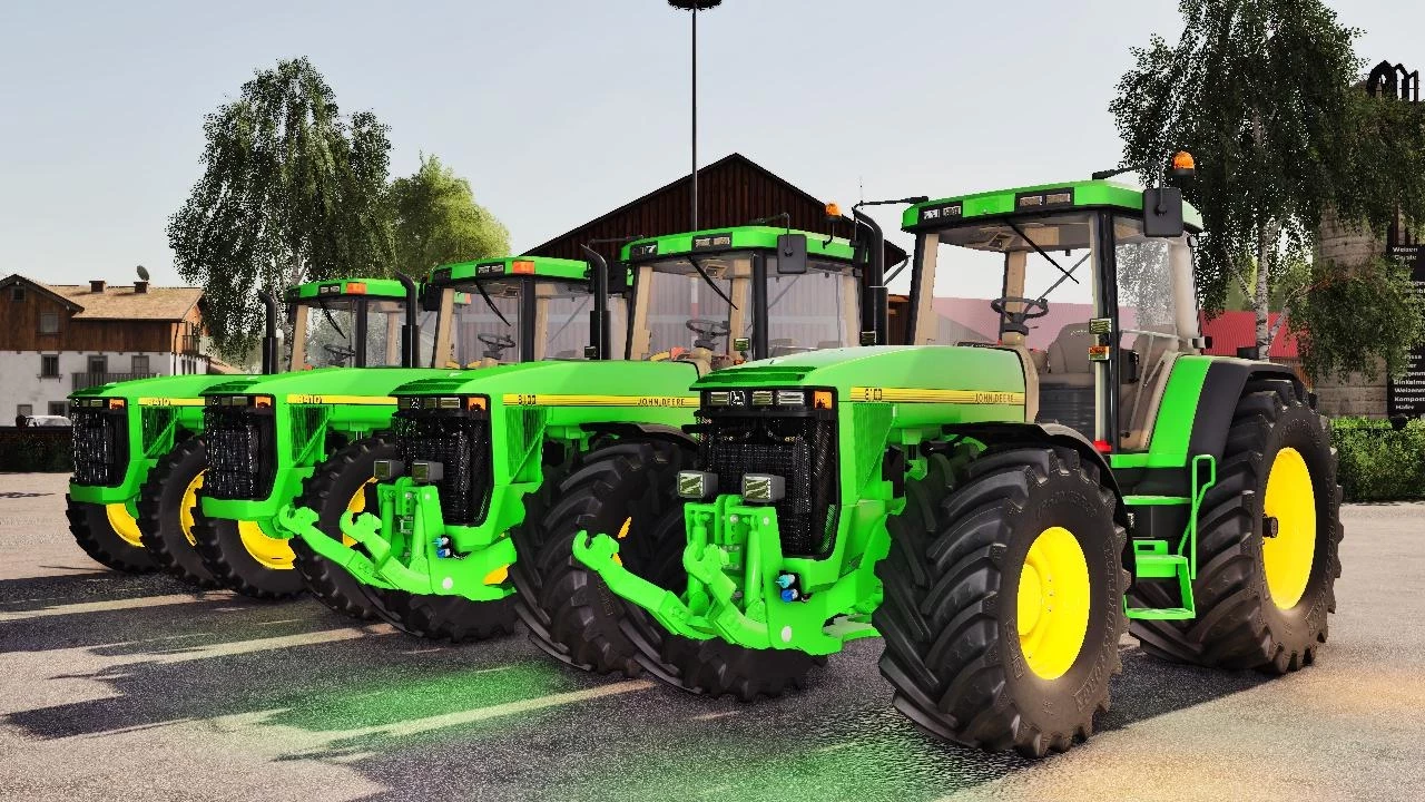 John Deere 8000/8010 Series US & EU v 1.0 - FS 19