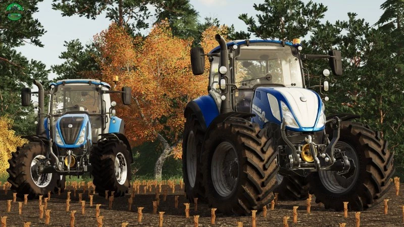 NEW HOLLAND T5 TIER4 v 1.0 - FS 19