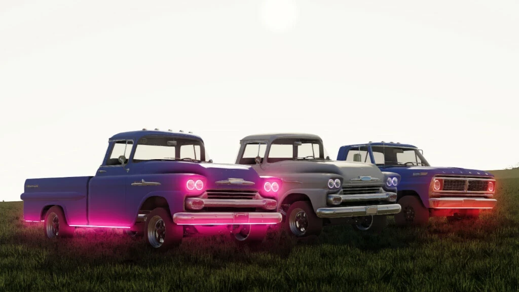 Old Pickups Pack v 2.0 - FS 19