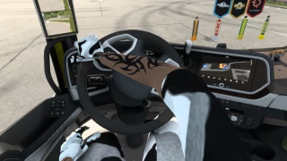 Hands - Interior Maini kamuflaj Army - alb-negru hands - ETS 2