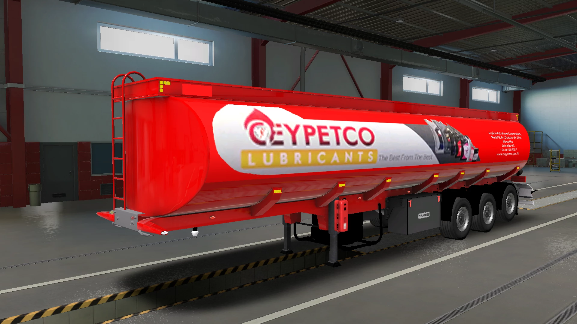 Ceypetco Fuel Tank Trailer v1.40 v1.41 v1.40 v1.41 - ETS 2