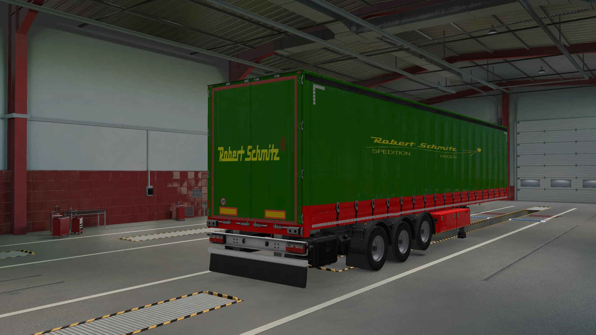 CurtainSider Long Robert Schmitz 1.0 - ETS 2