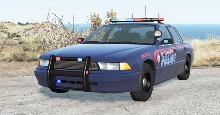 Gavril Grand Marshall Atlanta Police 1 - BeamNG.drive