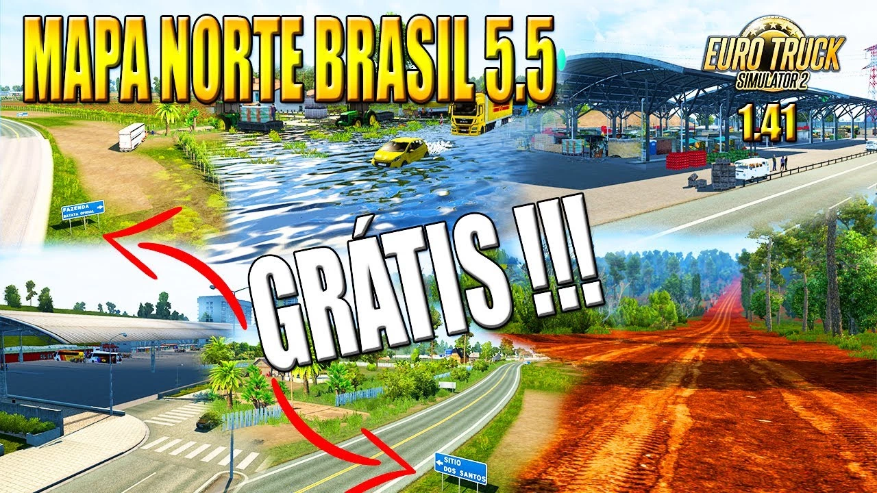 brazil map - ETS 2 Search - ModLand.net