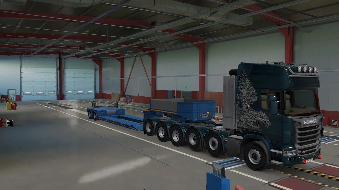 Lowloader Trailer Pack 1.0 - ETS 2