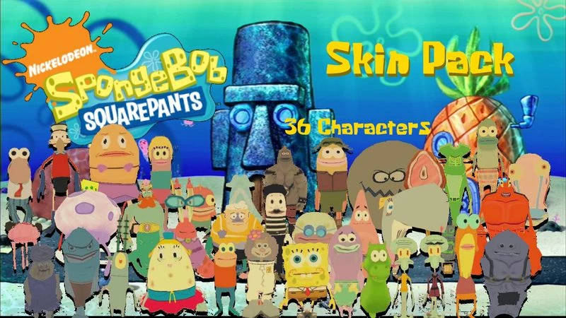 SpongeBob Skin Pack - GTA: SA