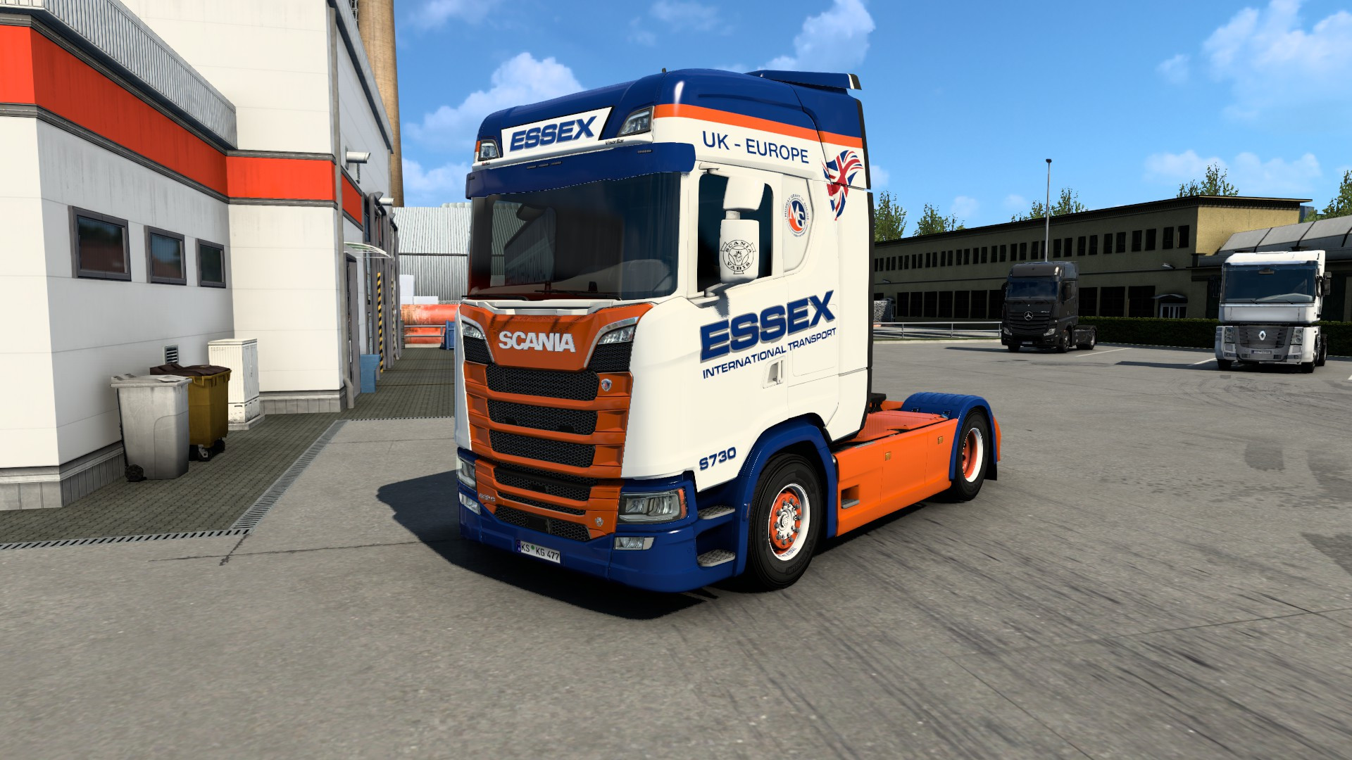 Combo skin Grampian Continental 1.0 - ETS 2
