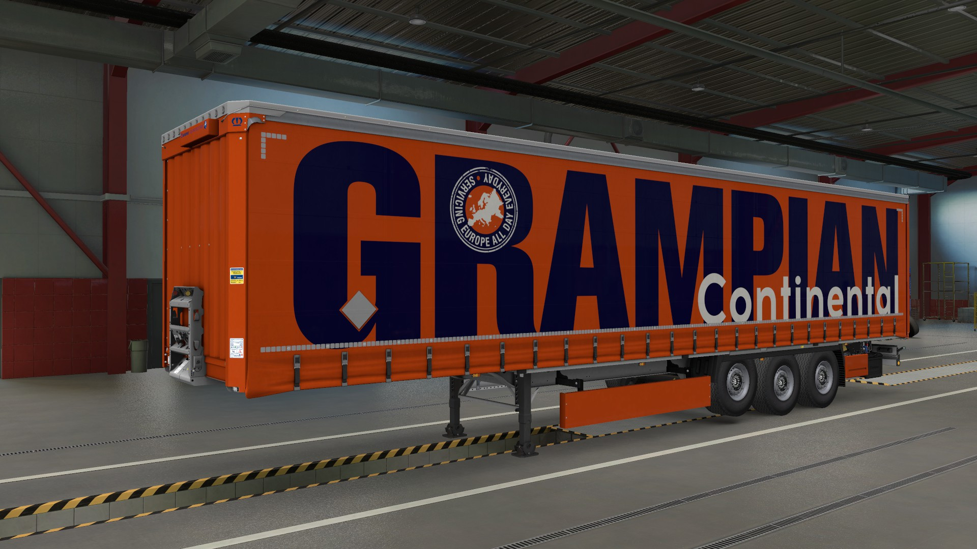 Combo skin Grampian Continental 1.0 - ETS 2