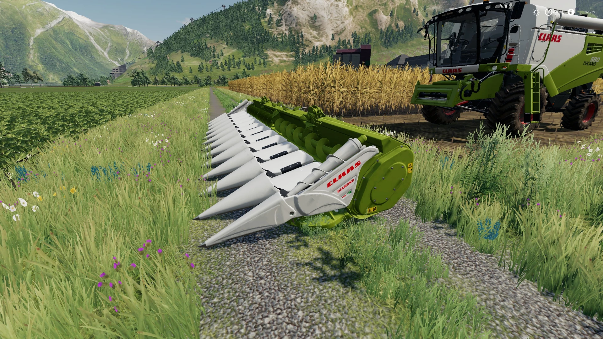 FS19 Claas Diamond 900 1.0.0.0 - FS 19