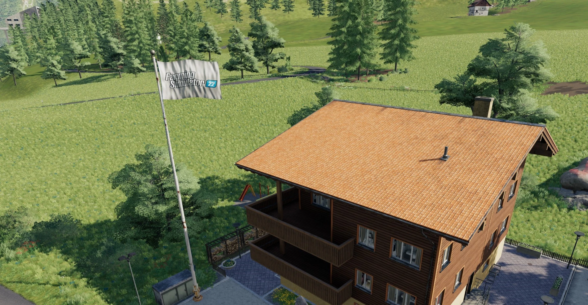 FS19 Farming Simulator 22 Flag 1.0.0.0 - FS 19
