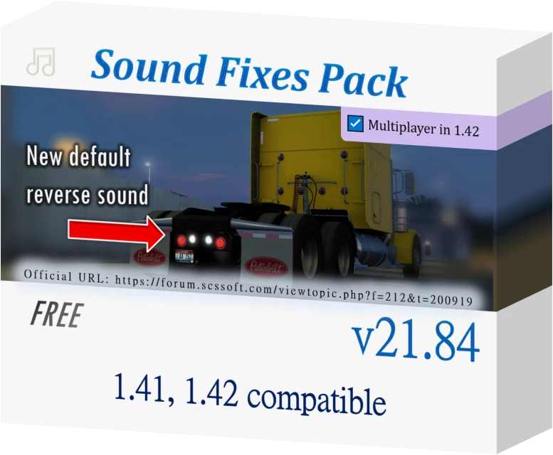 Sound Fixes Pack v21.84 - ATS