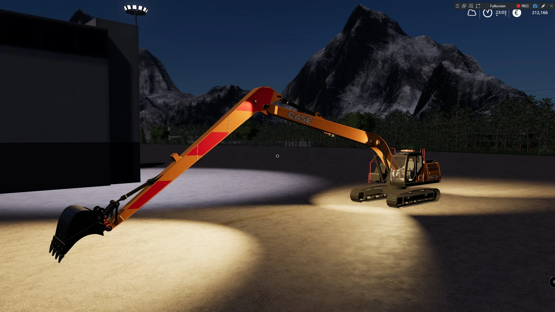 CASE CX250D Long Reach Excavator v 1.0 - FS 19