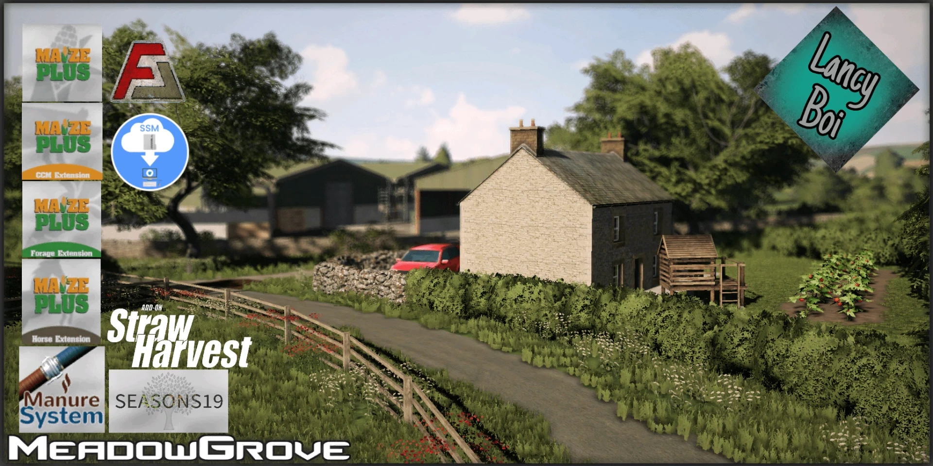 Meadow Grove Farming Agency Edition v 1.0 - FS 19