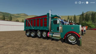 Peterbilt 379 dump truck v 1.0.3 - FS 19