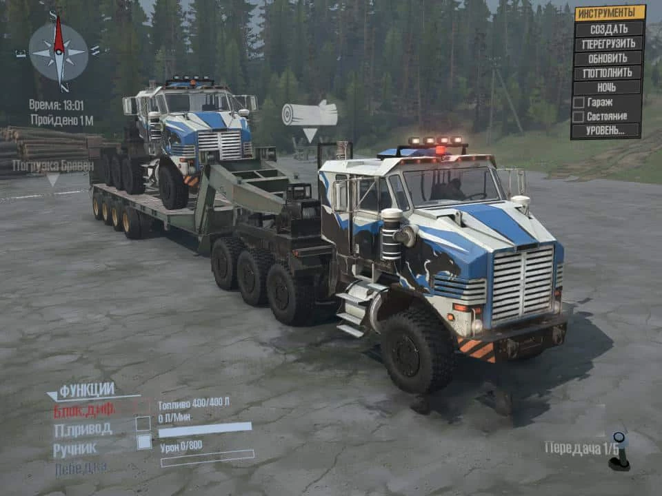 Derry Longhorn-4520 Truck 1.0 - MudRunner