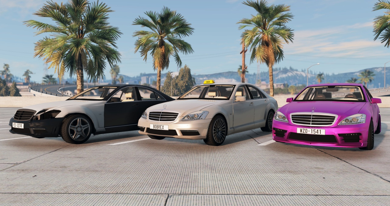 Mercedes W221 2.0 - BeamNG.drive